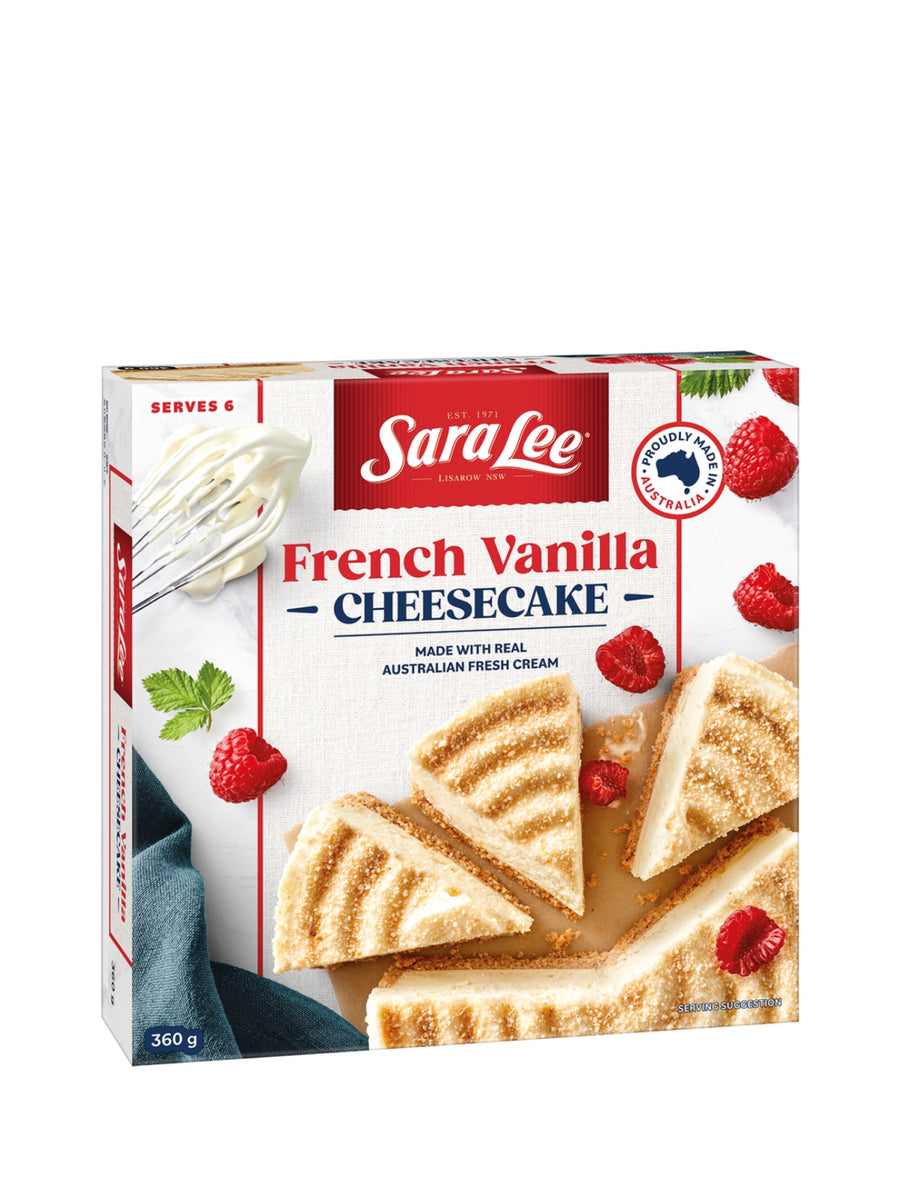 SARA LEE FRENCH CREAM CHEESECAKES 360G – Village Grocer - EkoCheras