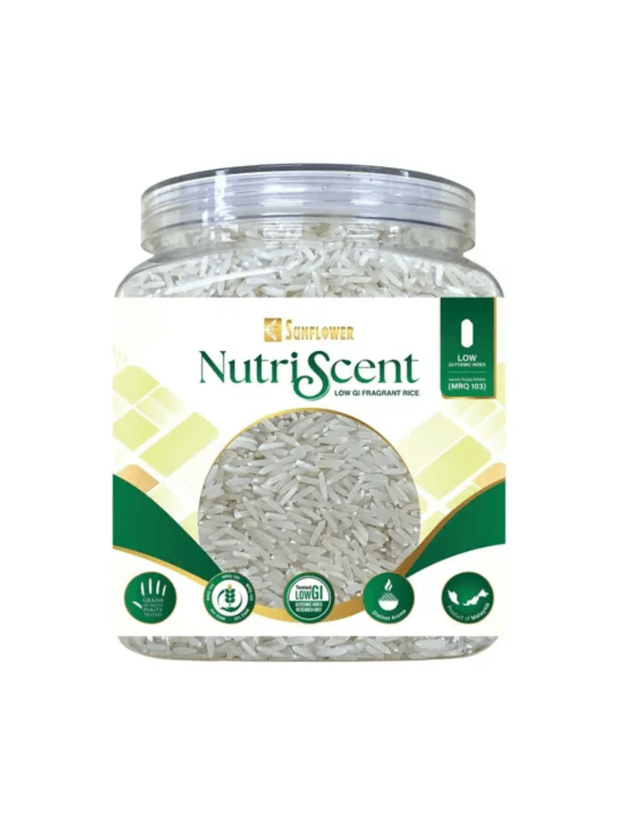 SUNFLOWER NUTRI SCENT LOW GI FRAGRANT RICE 1KG – Village Grocer - EkoCheras